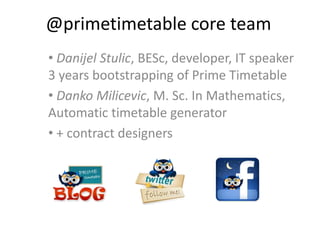 Primetimetable.com | Technology & Computing