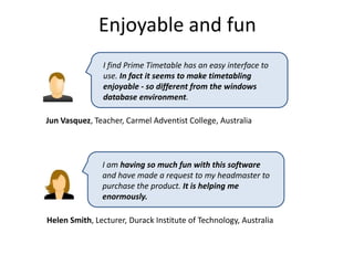 Primetimetable.com | Technology & Computing