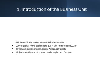 PrimeVideo presentation economique explicativbe | PPT