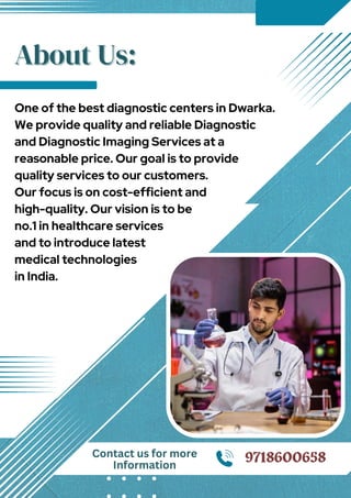 Best Diagnostic Center in Dwarka @ Primex Laboratories | PDF