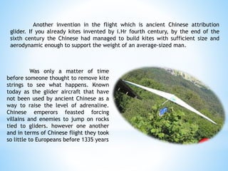 The history of flight | PPTX