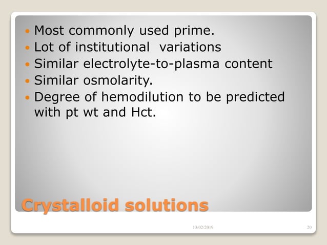 Priming fluid and hemodilution | PPTX | Blood Disorders | Diseases and ...