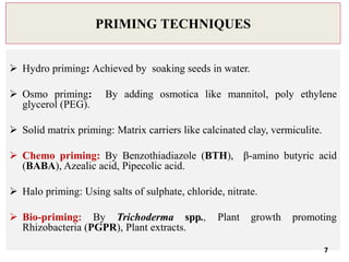 Priming for enhanced defence during Plant-Pathogen Intraction | PPTX ...