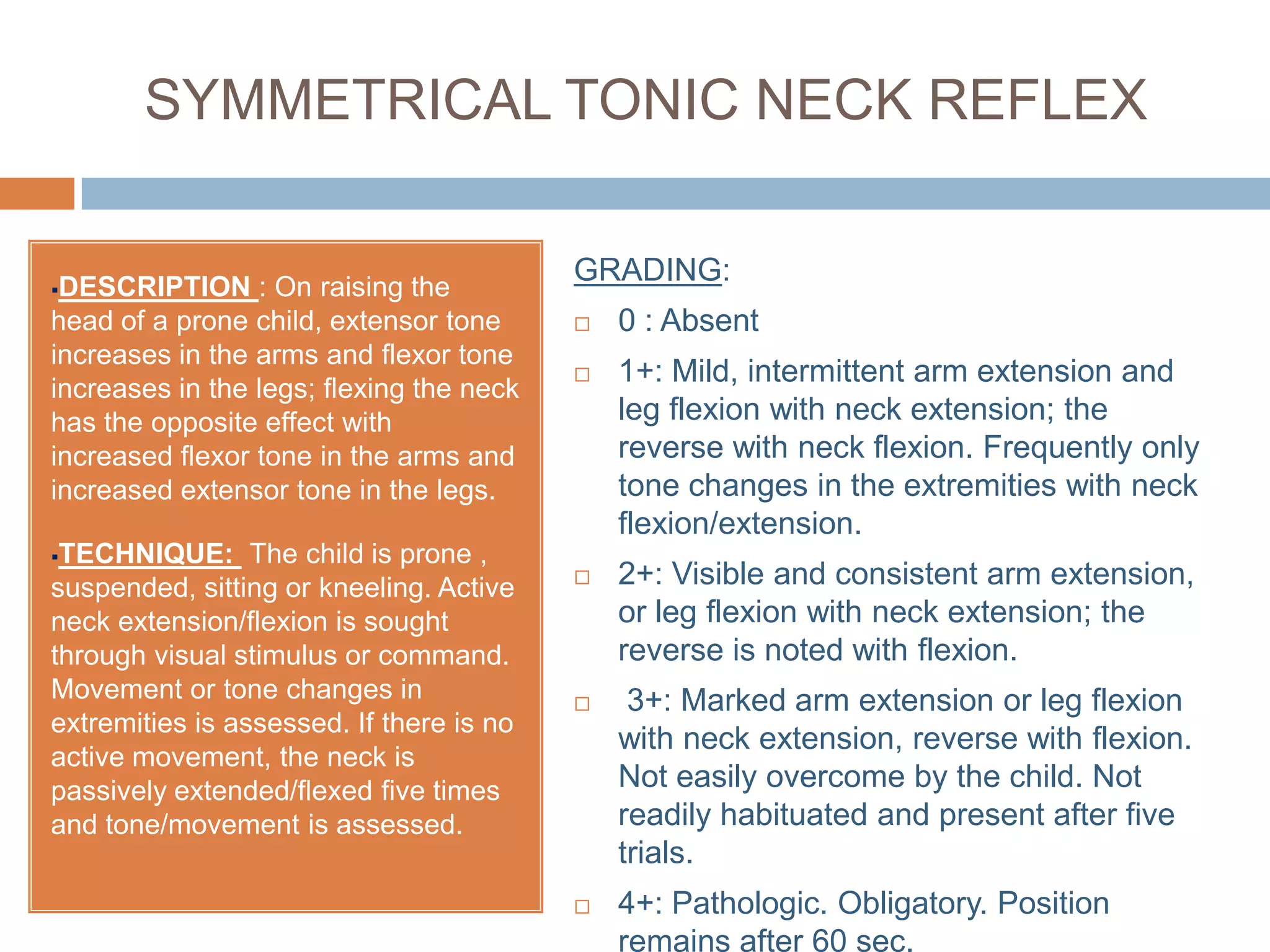 Primitive And Tonic Reflexes | PPTX