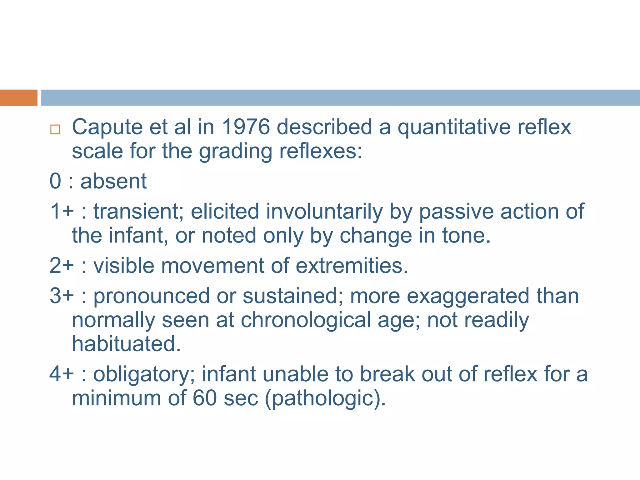 Primitive And Tonic Reflexes | PPTX
