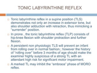 Primitive And Tonic Reflexes | PPTX