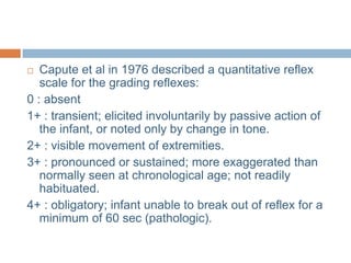 Primitive And Tonic Reflexes | PPTX