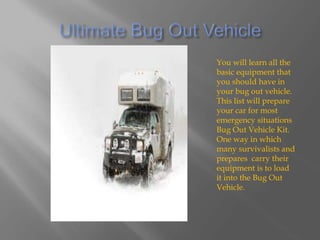 Wilderness Survival Weapons | PPTX