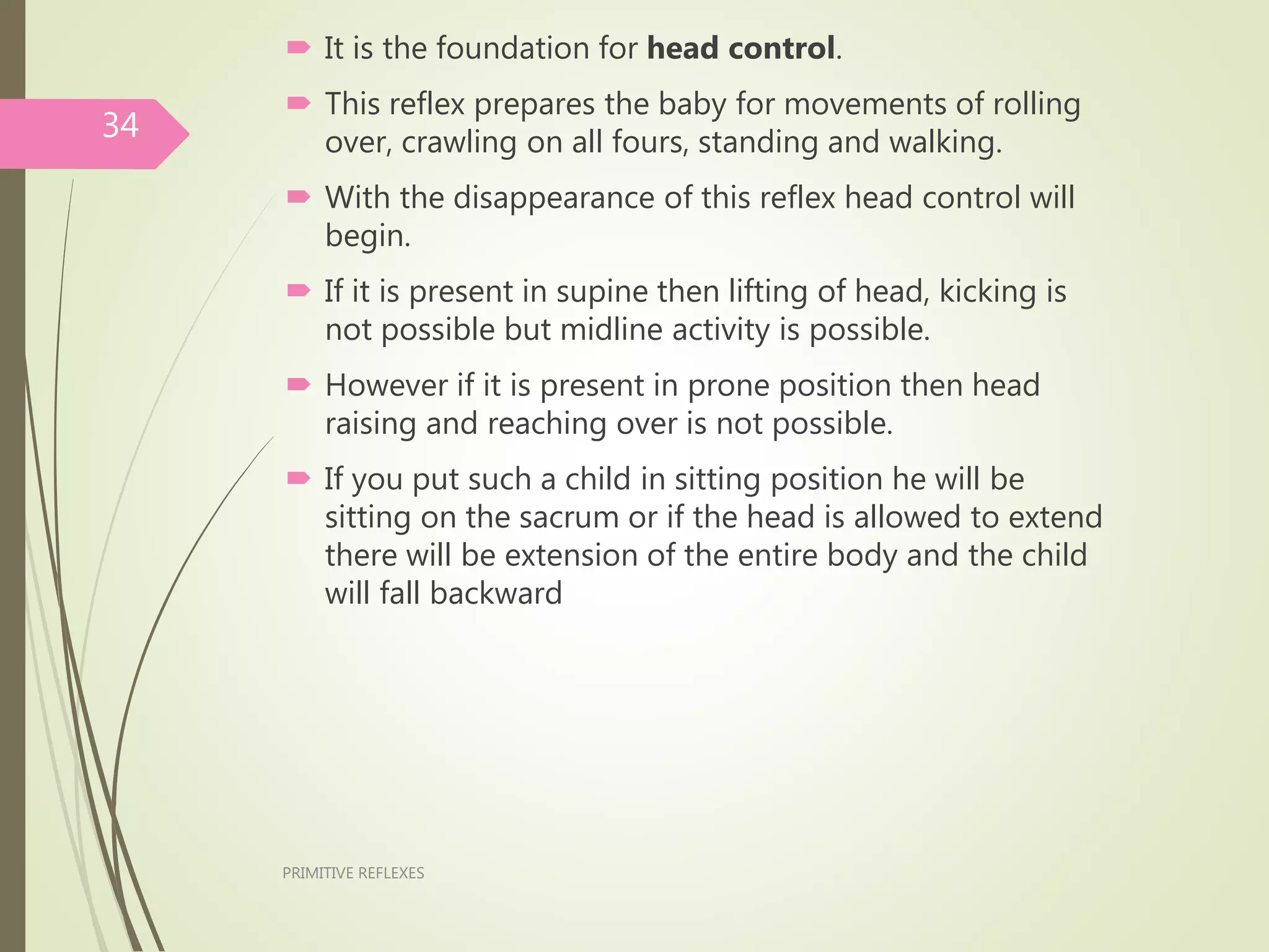 Primitive reflexes | PPTX