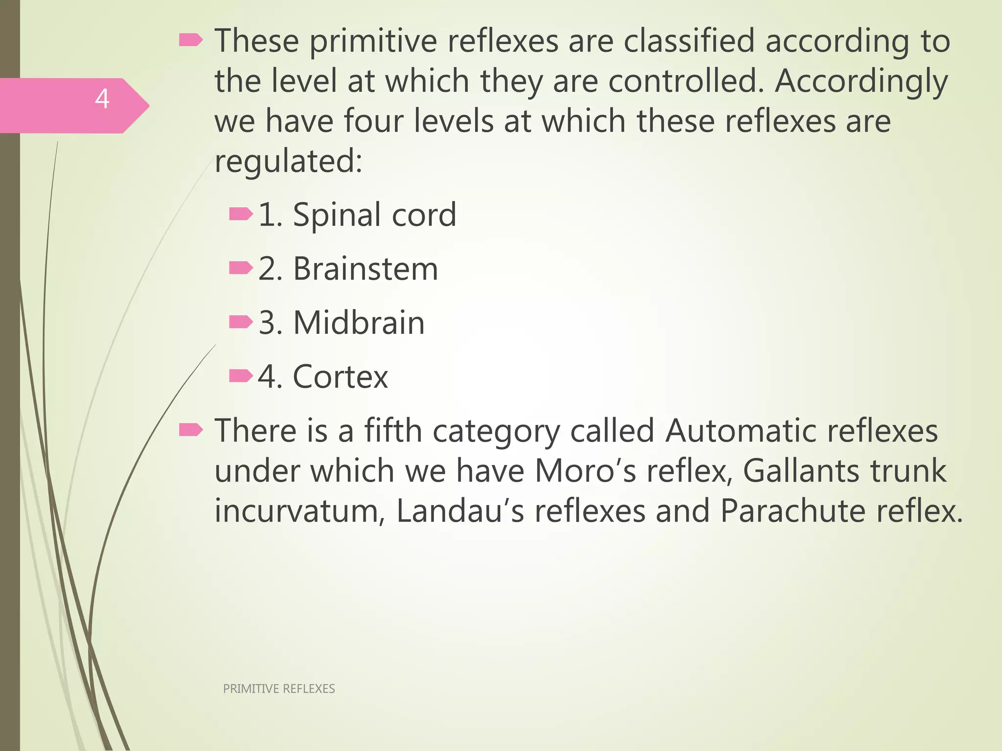 Primitive reflexes | PPTX