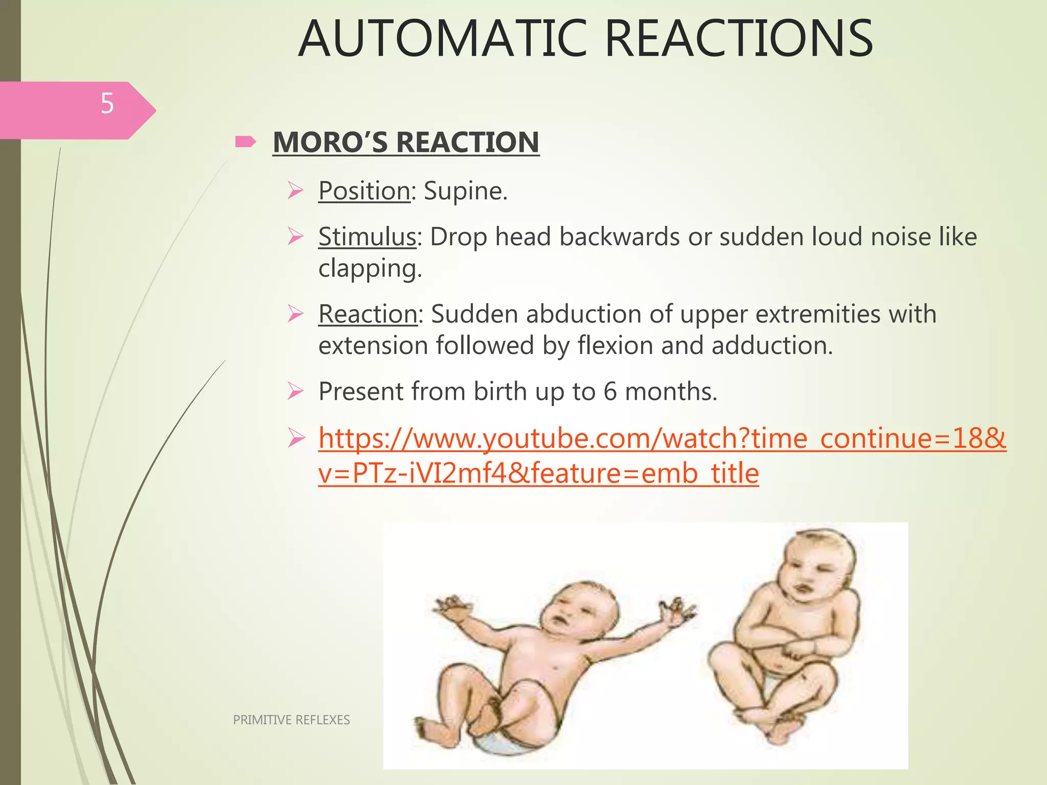 Primitive reflexes | PPTX