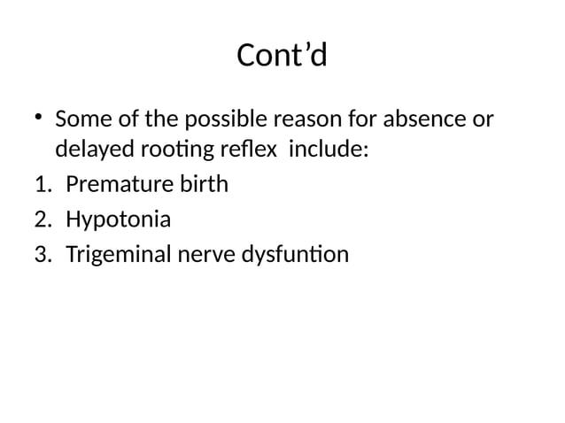 PRIMITIVE REFLEXES AND.pptx7777777777777777777777777777777 | PPT