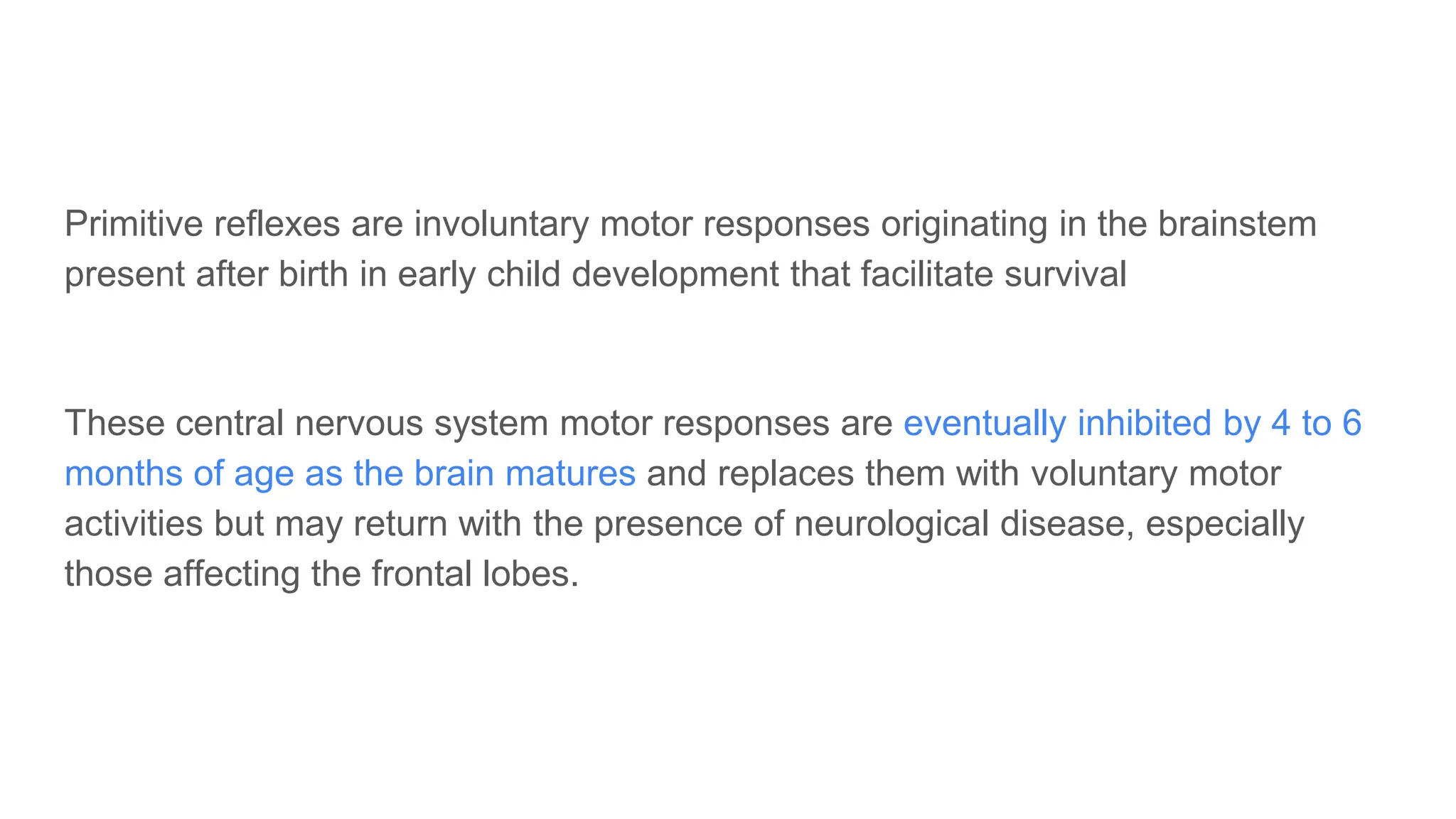 Primitive reflexes and therir pathway . pptxtx | PPTX