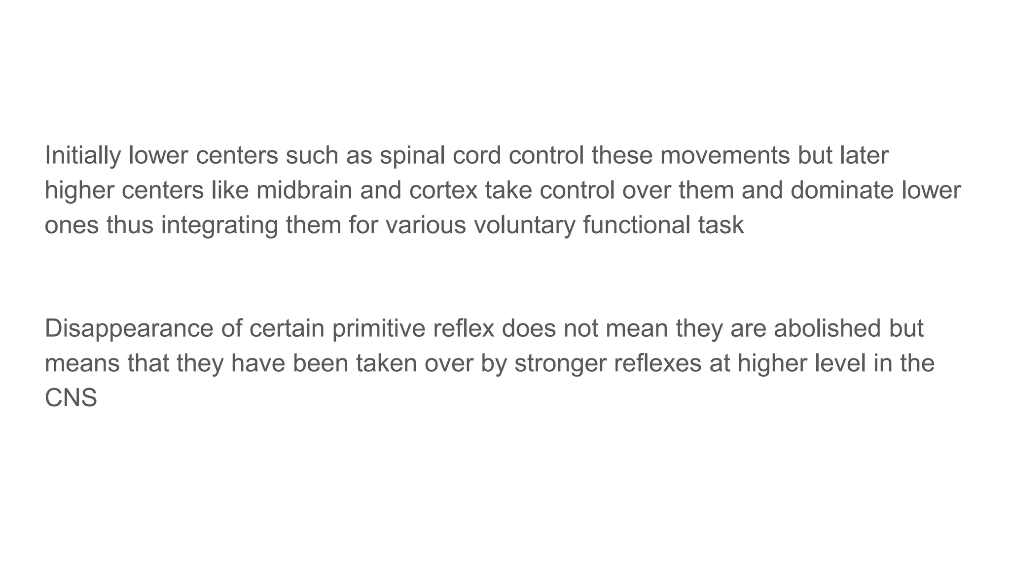 Primitive reflexes and therir pathway . pptxtx | PPTX