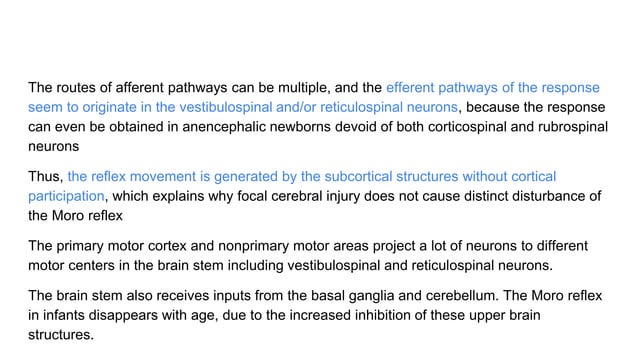 Primitive reflexes and therir pathway . pptxtx | PPTX