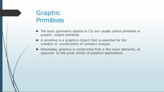 primitives in computer graphics using .pptx