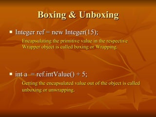 Primitive Wrappers | PPT