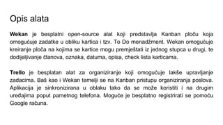 Primjena alata Web 2.0 u poslovanju Wekan i Trello | PPTX