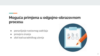 Primjena digitalnih alata - Socrative | PPT
