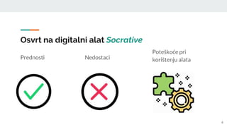 Primjena digitalnih alata - Socrative | PPT