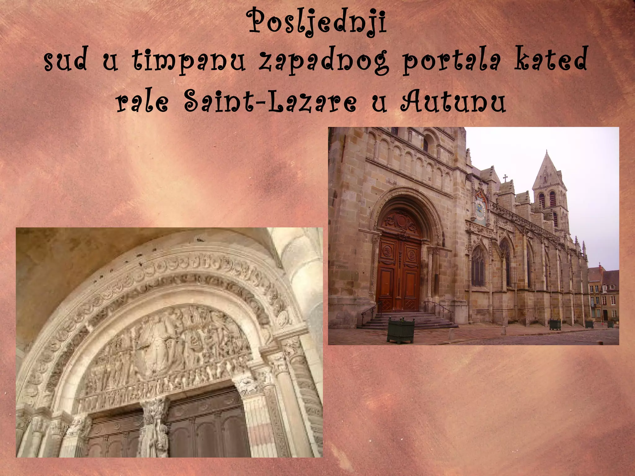 Primjeri kiparstva i slikarstva romanike | PPT