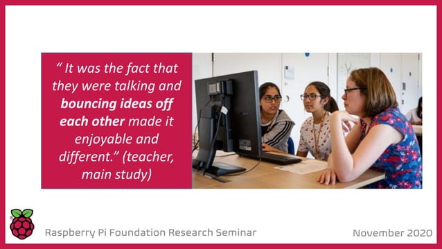 Primm and Classroom Talk Sue Sentance Nov 2020 pdf | PPT