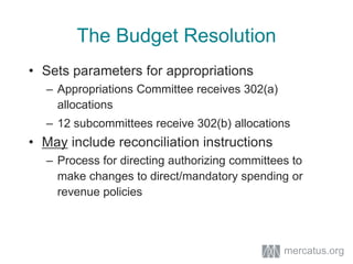 The Federal Budget Process: Theory vs. Reality | PPT