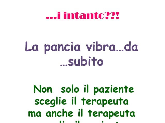 Primo contatto | PPTX