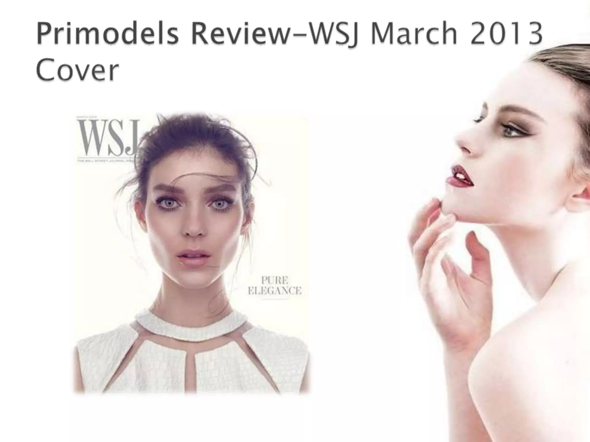 Primodels Review Modeling and Fashion | PPT