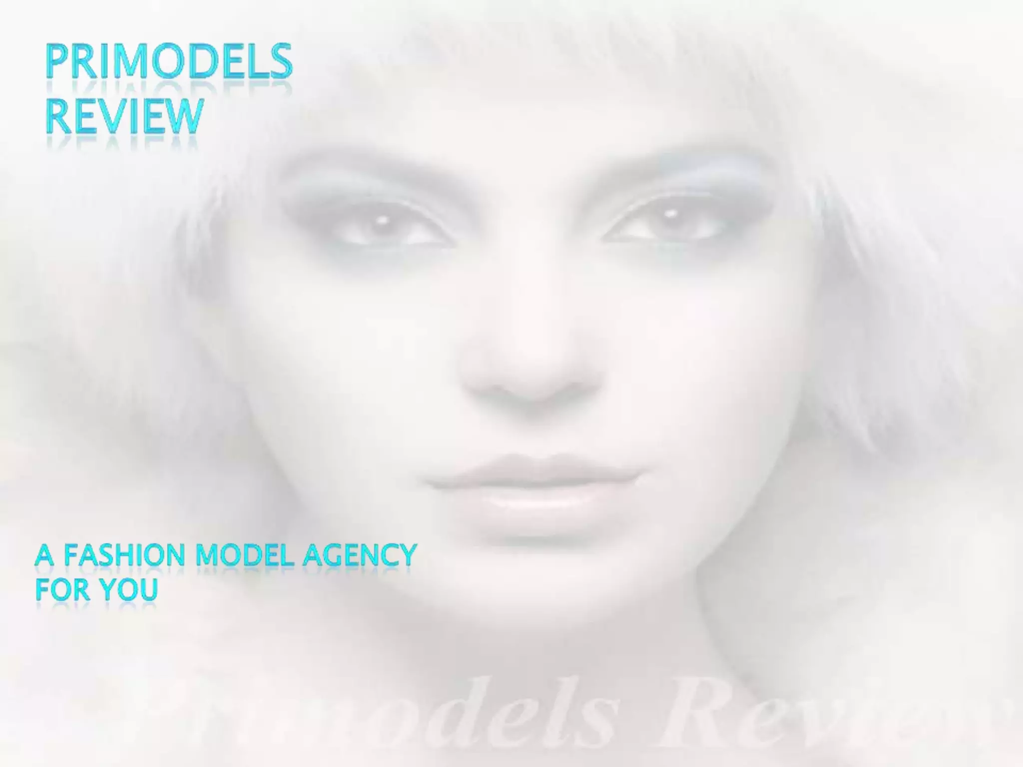 A Fashion Model Agency for You | PPTX