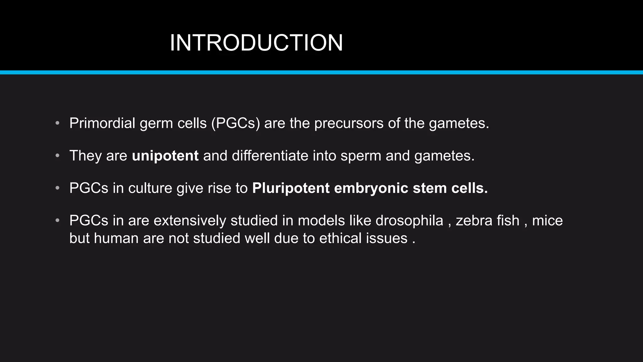 Primordial germ cells | PPTX