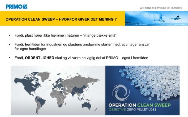 Primo: Derfor er vi med i Operation Clean Sweep | PPTX
