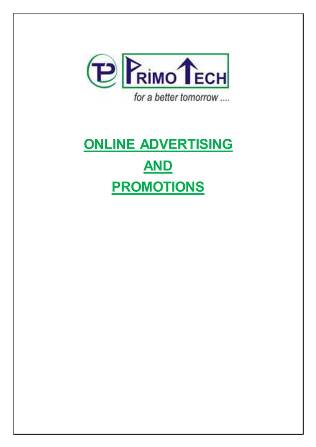 Primotech | PDF