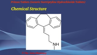 Primox Tablets (Generic Nortriptyline Hydrochloride Tablets) | PDF
