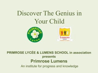 Primrose lumens presentation | PPTX