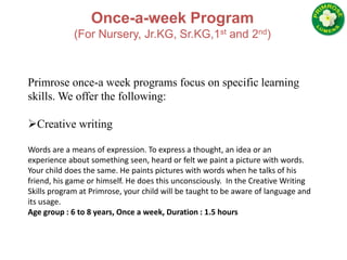 Primrose lumens presentation | PPT