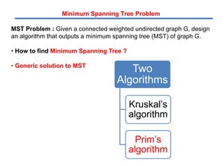 Prim's algorithm | PPTX