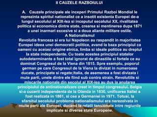 Primul razboi mondial | PPT