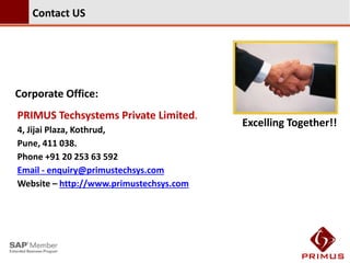 PRIMUS Techsystems Company Profile | PDF