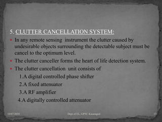 Life detection system | PPT