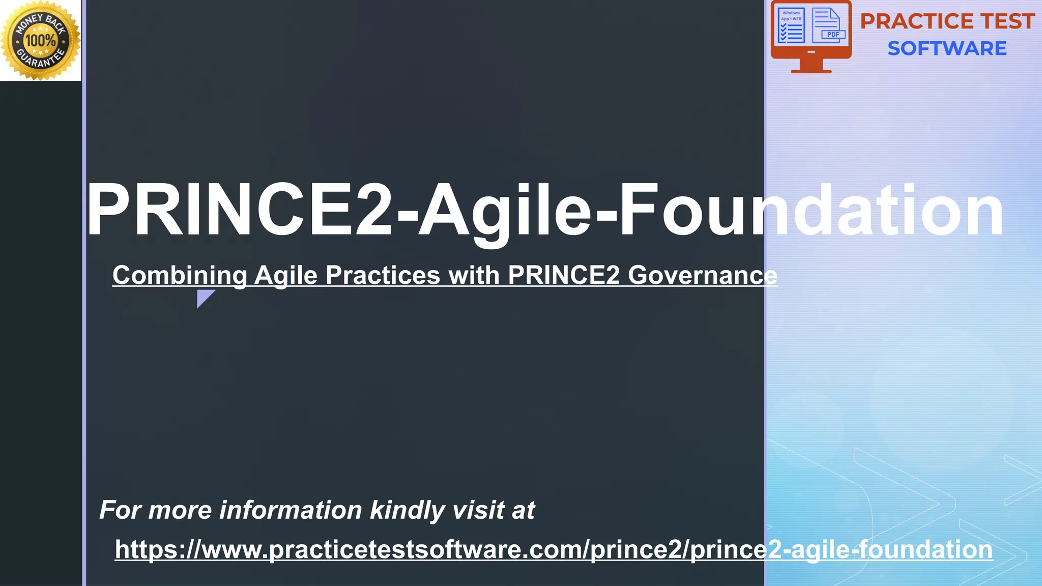 PRINCE2 Agile Foundation – Complete Guide | PPTX