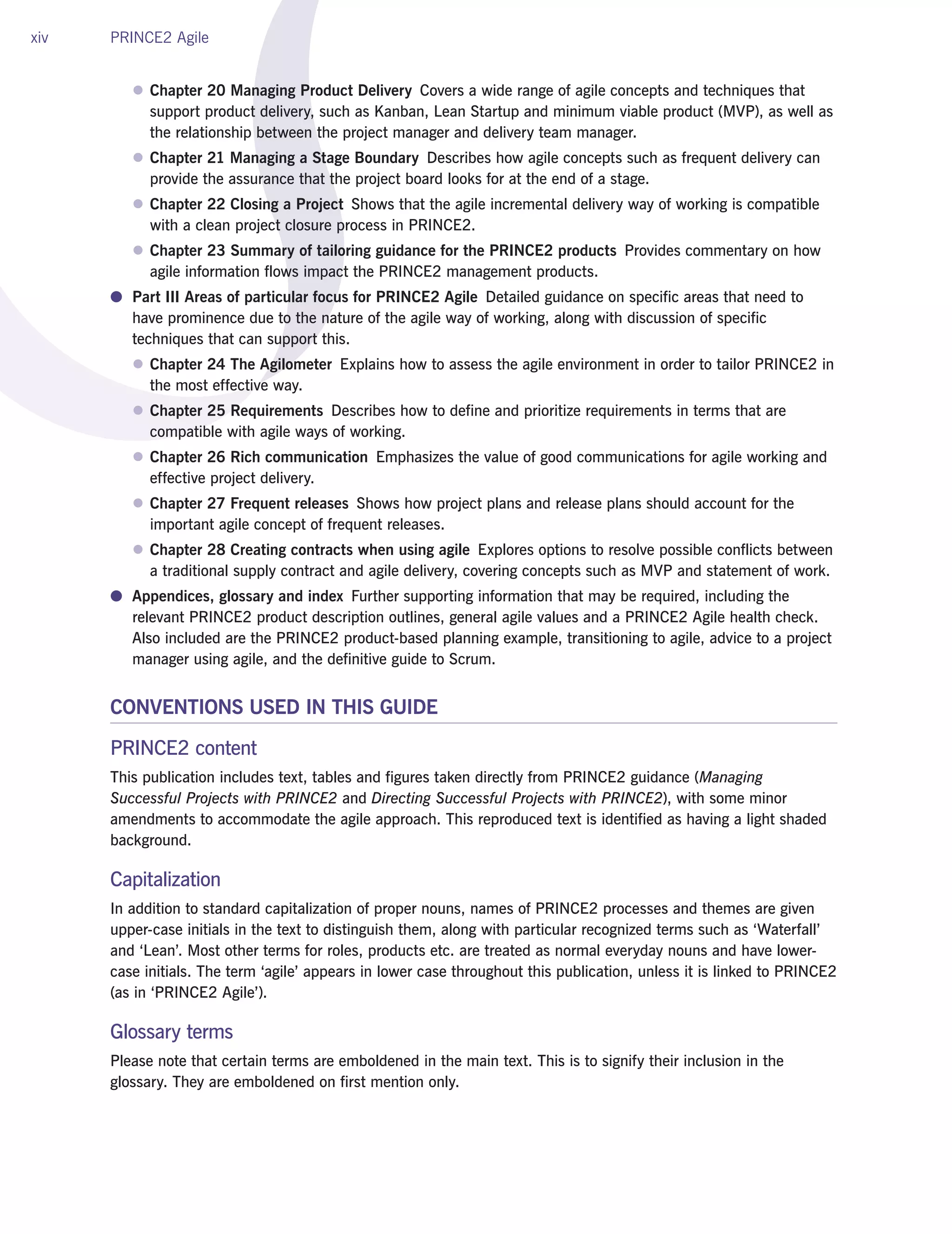 PRINCE2 Agile Guidance Preview | PDF