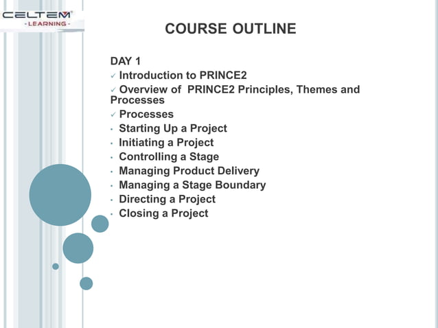 Prince 2 Foundation And Practitioner Certification Training