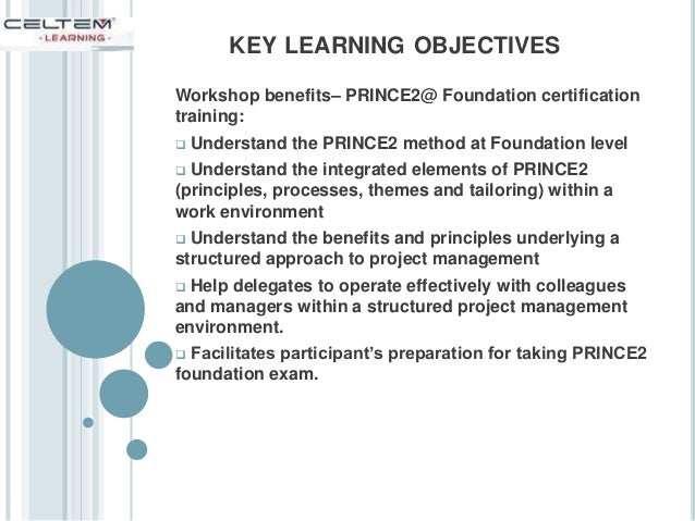 Prince 2 Foundation And Practitioner Certification Training