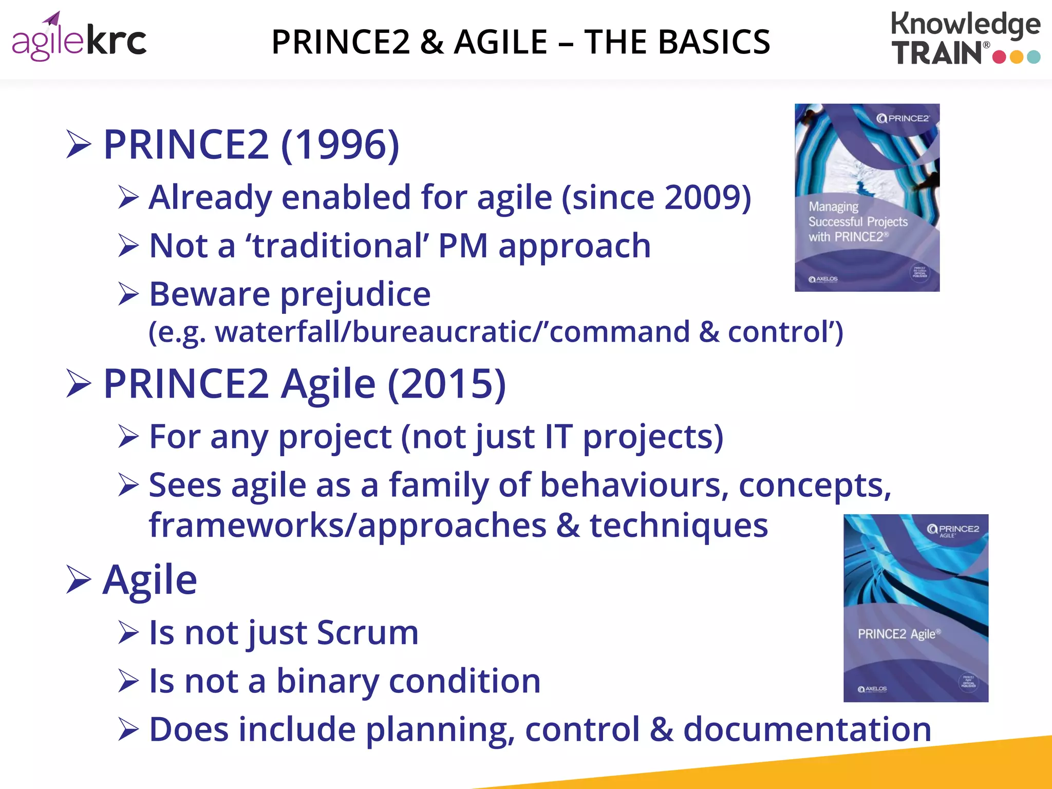 An introduction to PRINCE2 Agile® – with Andrew Kell | PPT