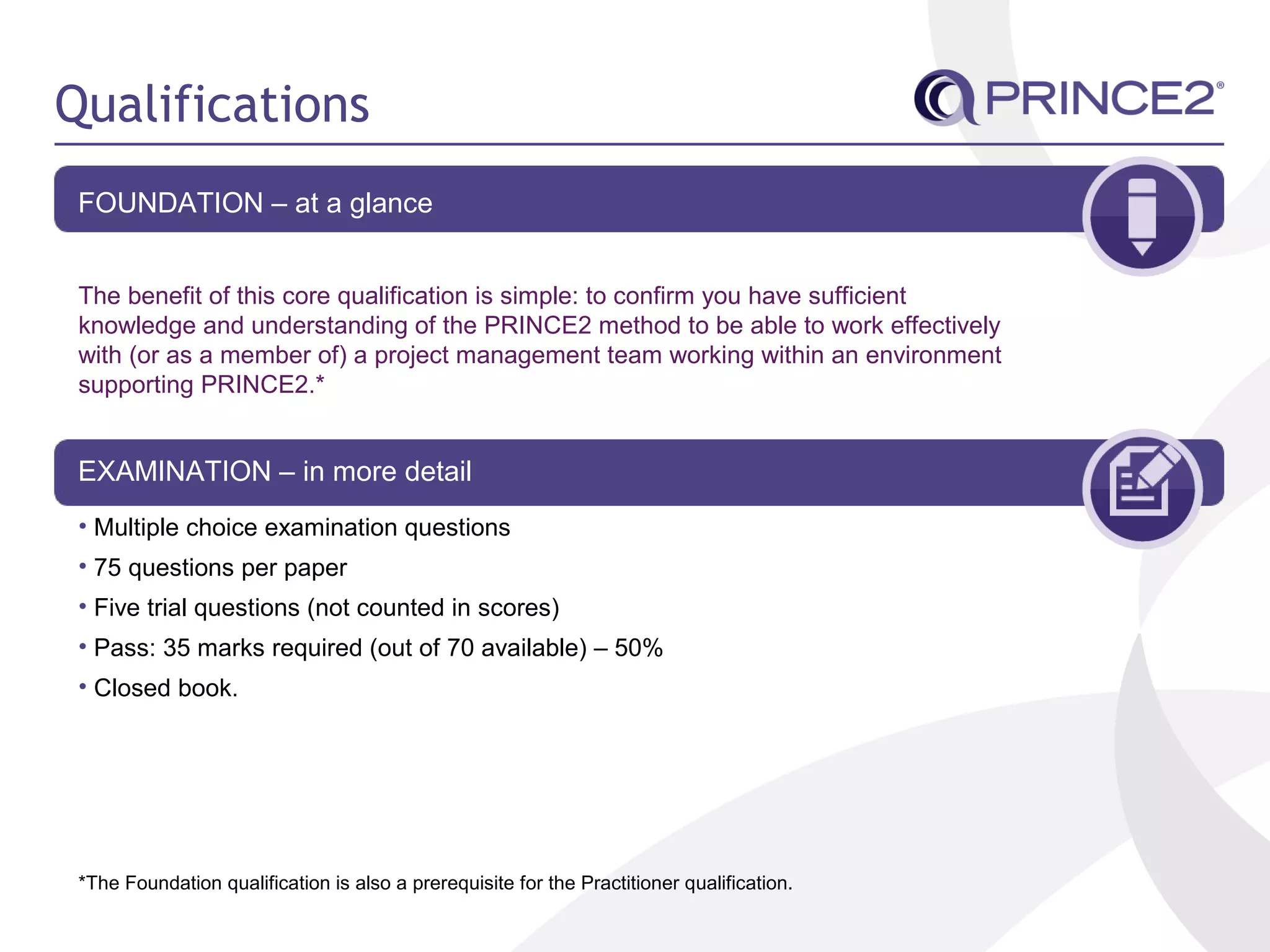 PRINCE2 - Presentation | PPT