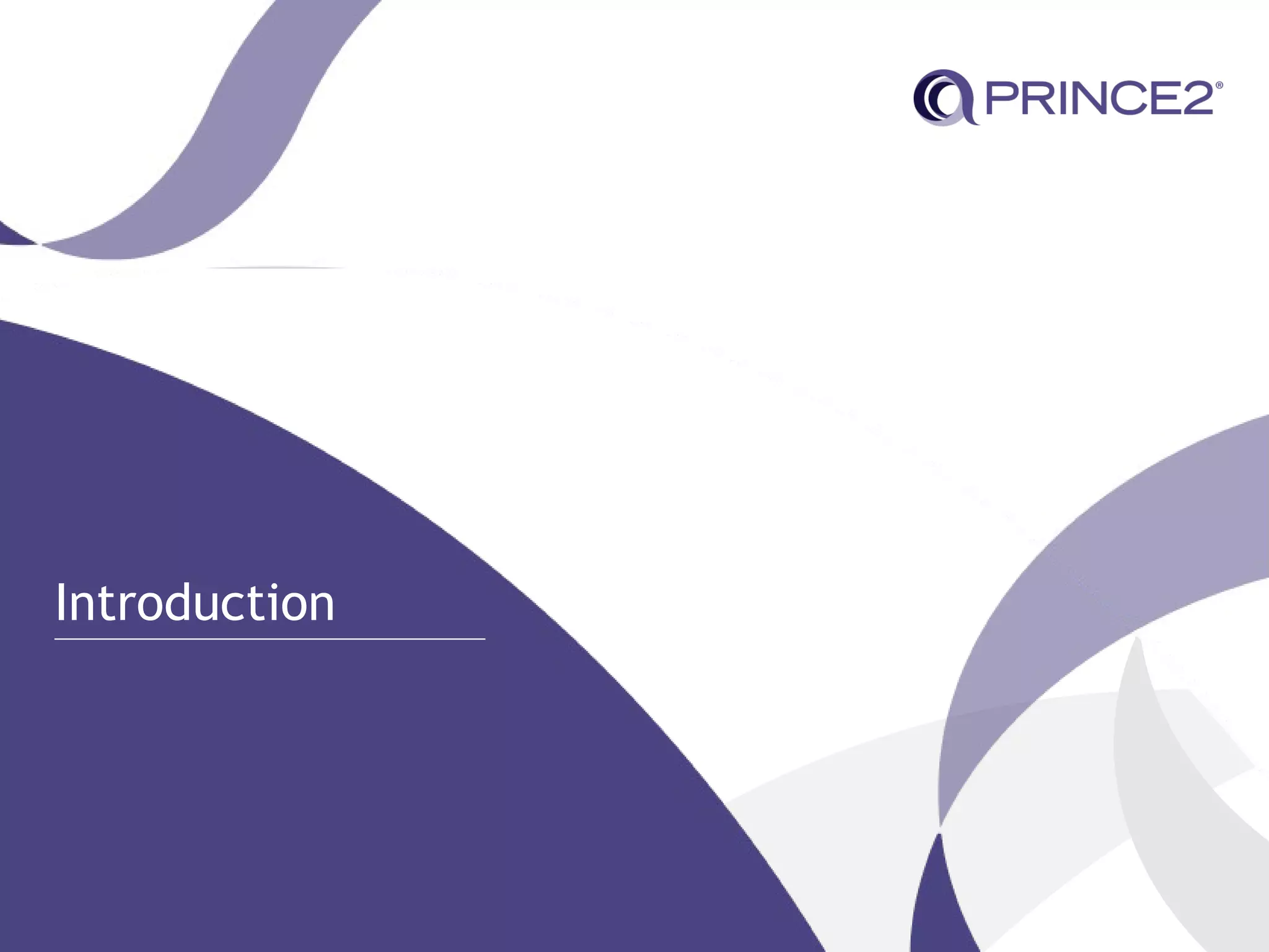 PRINCE2 - Presentation | PPT