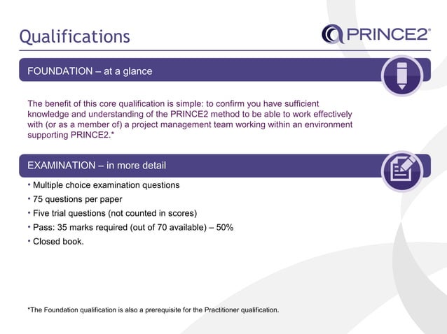PRINCE2 - Presentation | PPT | Educational Assessment | Education