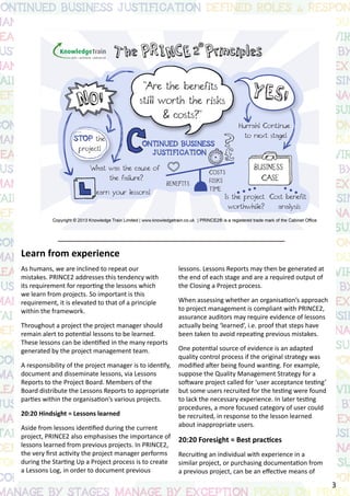 Learn the PRINCE2 Principles ebook | PDF