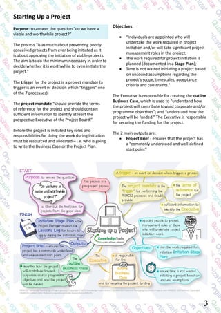 The funkiest PRINCE2 Processes revision guide on the internet | PDF